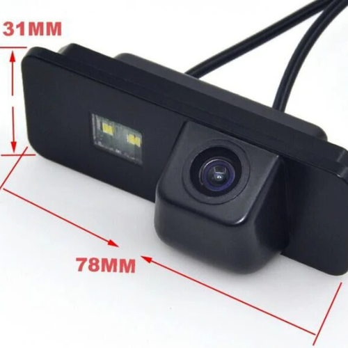 Reverse Camera For VW Golf MK7 Rear Number Plate Light LED Ultra White ...
