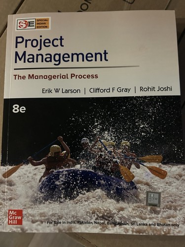 Project Management: the Managerial Process. Erik W. Larson,Clifford Gray (2022) | eBay