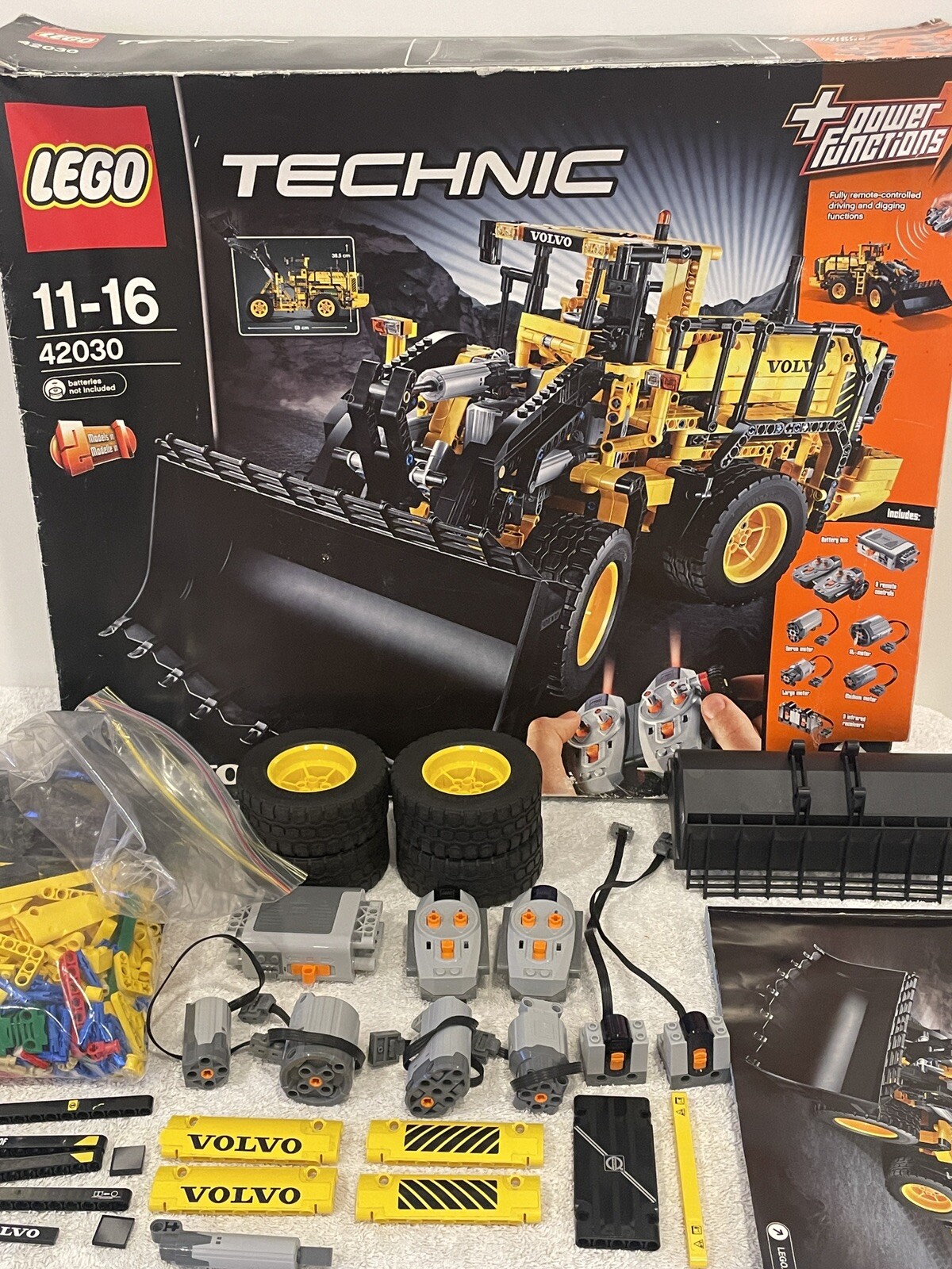 Lego Technic Remote-Controlled VOLVO L350F Wheel Loader (42030) | eBay