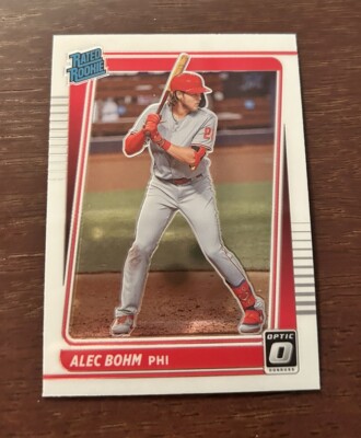 2021 Optic Baseball #35 Alec Bohm RC | eBay