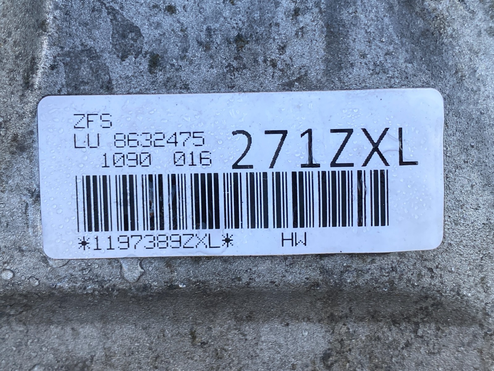 2012-2019 BMW F10 F30 F36 328 428 528 2.0L Automatic Transmission ...