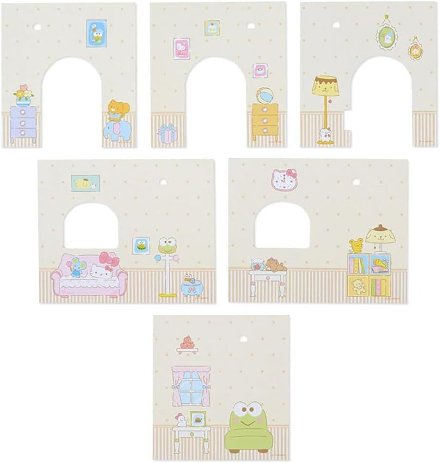 SANRIO CHARACTERS hello kitty keroppi pompompurin doll house DX NEW | eBay