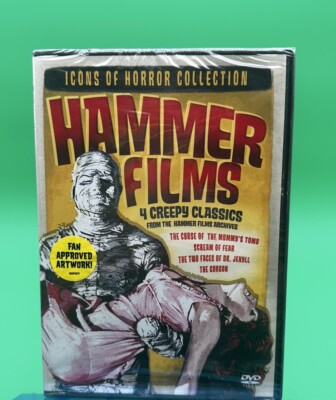 Icons of Horror Collection - Hammer Films (2-DVD,2008) Fan Approved ...