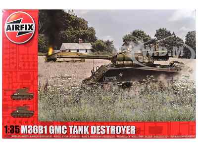 LEVEL 3 MODEL KIT M36B1 GMC TANK DESTROYER 1/35 SCALE MODEL BY AIRFIX ...