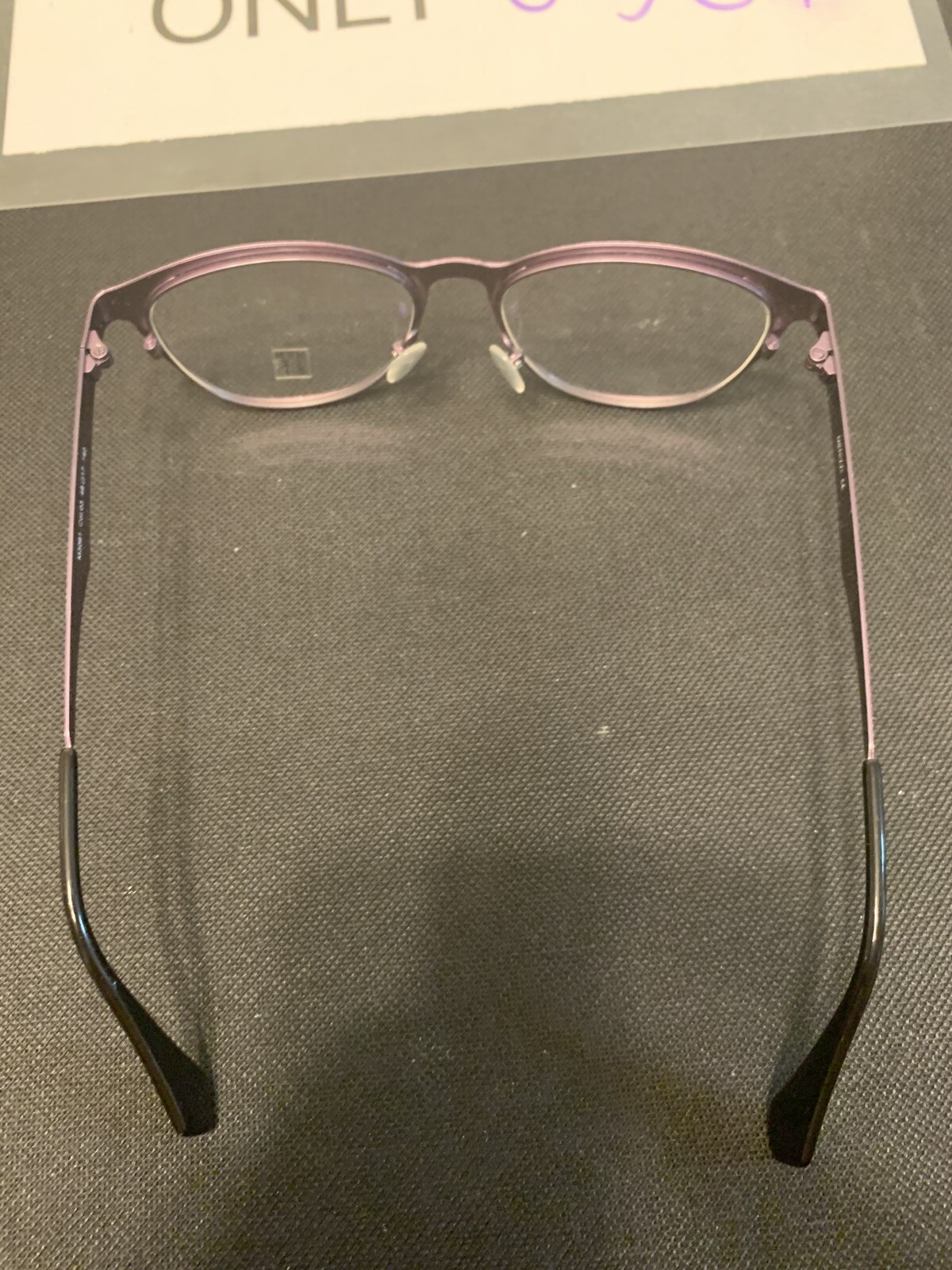 Menizzi M3061 COL.01 Eyeglasses Frames Black Rectangular Full Rim 47-17 ...