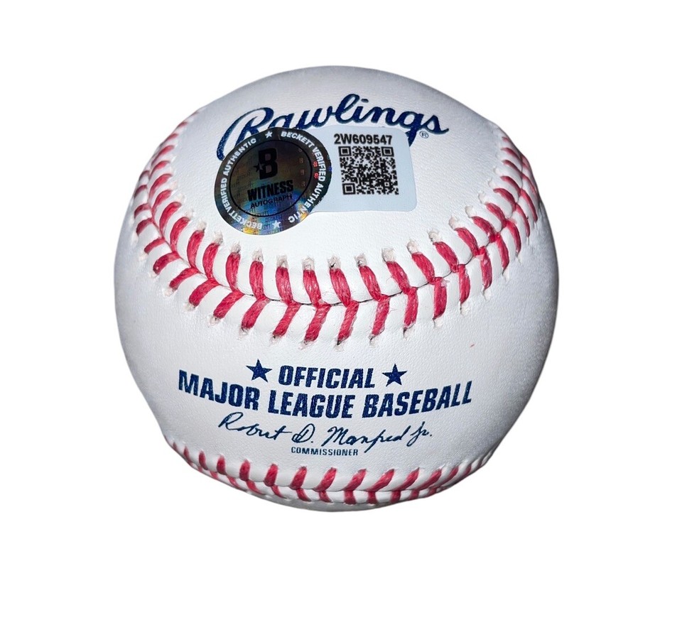 Jackson Merrill Signed Full Name Baseball San Diego Padres Autographed ...