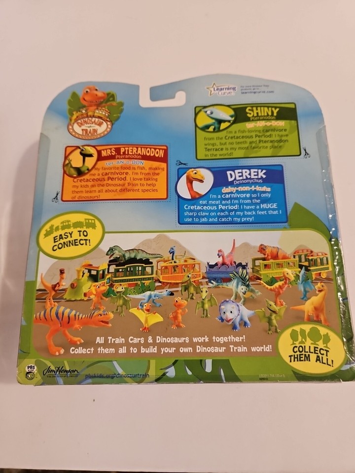 Learning Curve Dinosaur Train Mrs. Pteranodon Shiny And Derek | eBay