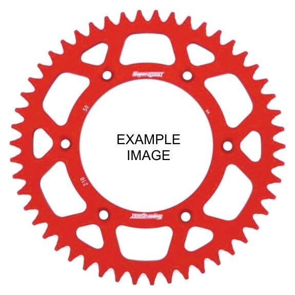 52T 520P Red Alloy Alt Pitch Rear Sprocket for Husqvarna WR125 1985 to ...