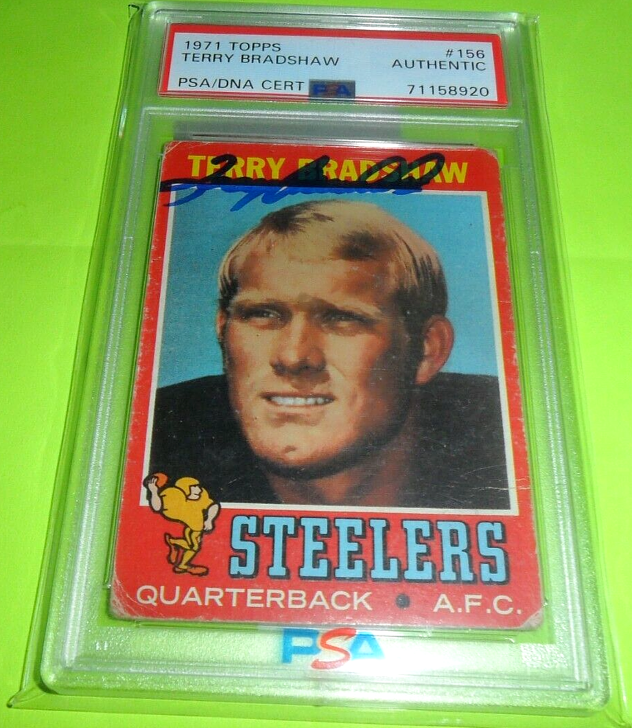 Terry Bradshaw Autographed Memorabilia | Signed Photo, Jersey ...