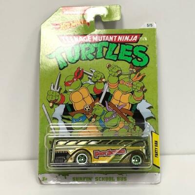 Hot Wheels Teenage Mutant Ninja Turtles Surfin School Bus ( Party Van ...
