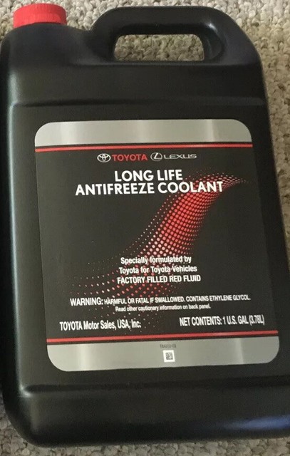 Toyota red coolant - Lasifetish