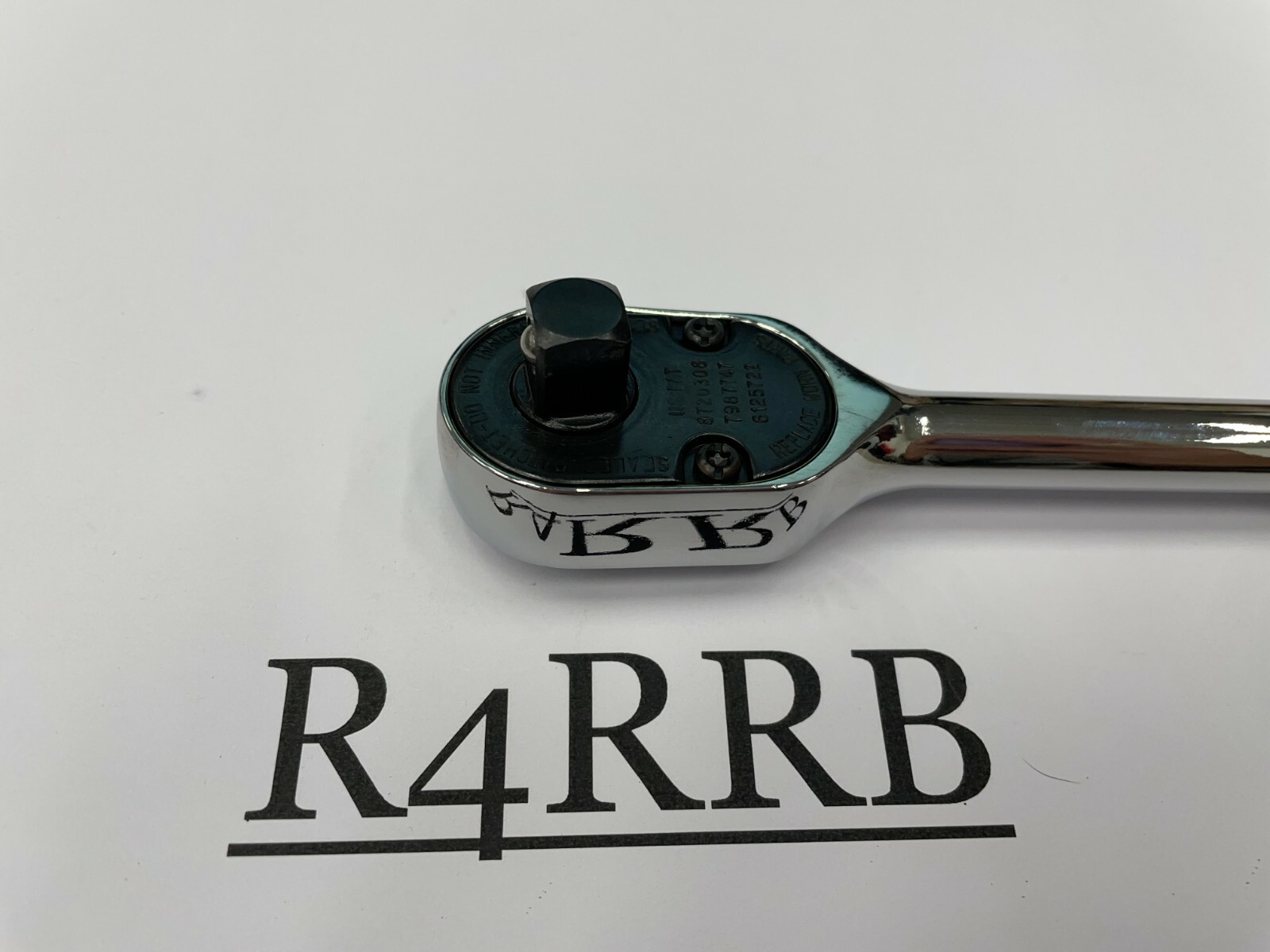 Snap-on Tools USA NEW 3/8" Drive Fine Tooth Standard Handle Chrome ...