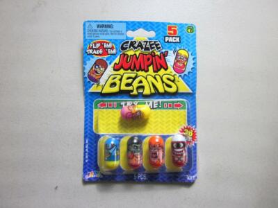 JA-RU Crazee Jumpin' Beans - Retro 5 Pack New Sealed 2011 A | eBay