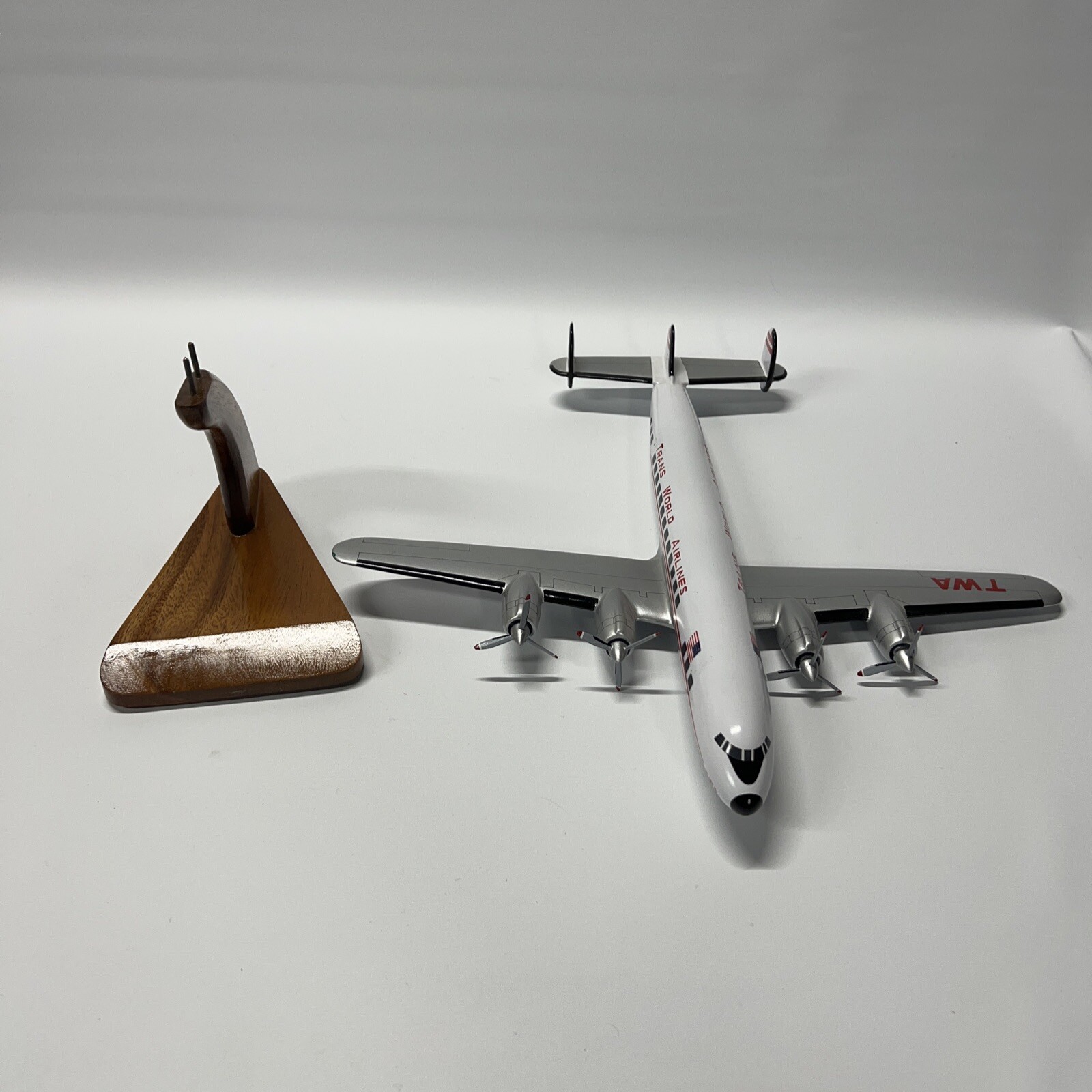Lockheed L-1049 TWA Super Constellation Airplane 1952 HIGH DETAIL Desk ...