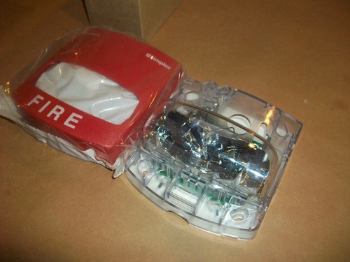 Simplex 4906-9101 TrueAlert Multi-Candela Wall Mount Strobe - Red for ...