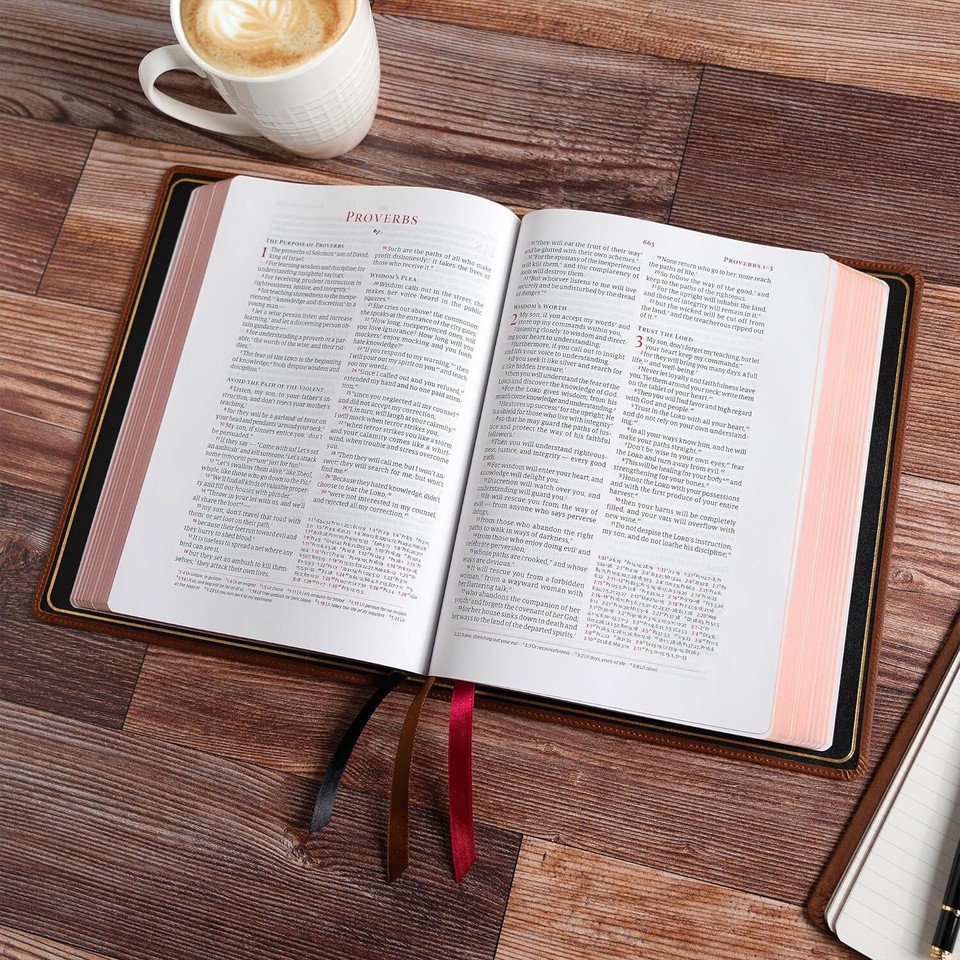 CSB Verse-by-Verse Reference Bible, Holman Handcrafted Collection ...