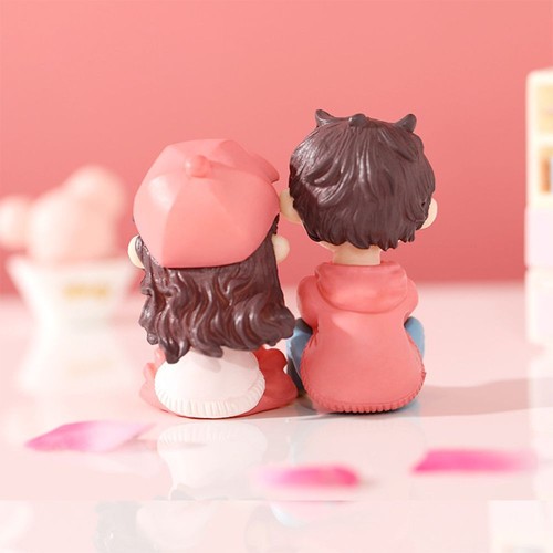 Miniature Lovers Couple Couple Figures Love Heart Couple Garden ...