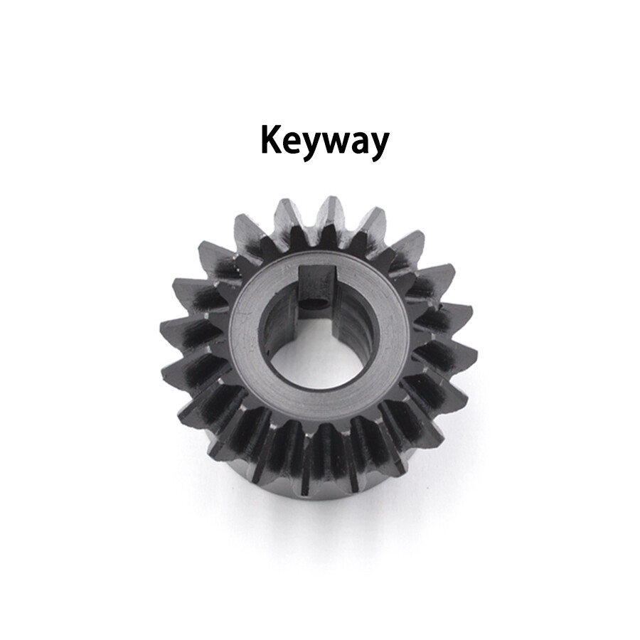 1/1.5/2 Mod Bevel Gear 16-30 Teeth Transmission Gears Bevel Teeth 90 ...