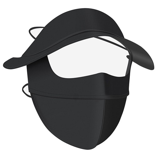 Women Sunscreen Ice Silk Mask Breathable Ice Silk Sun Mask UPF50+ for ...