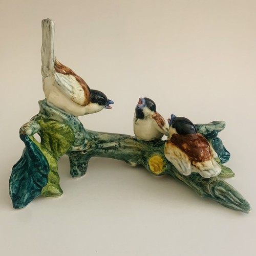 Vintage STANGL Trio of Chickadees on Branch Figurine #3581 NO CHIPS | eBay