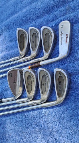 Golf irons set WILSON PRO MODEL FG TOUR 50 wedge 8 clubs RH LITE STEEL FLEX , se | eBay