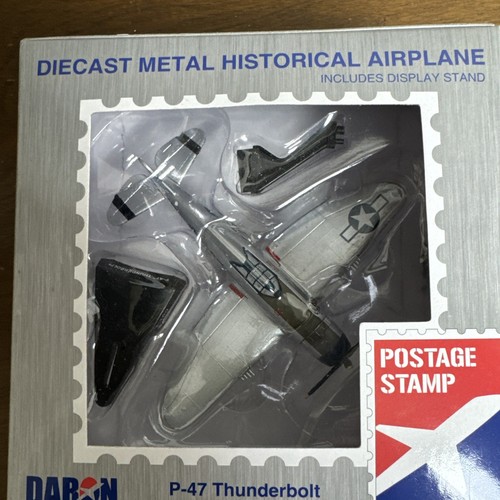 Model Power Postage Stamp Planes P-47 Thunderbolt Diecast Model with ...