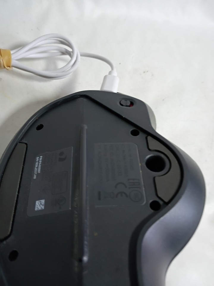 Logitech MX Ergo Wireless Bluetooth Trackball Ergonomic Mouse M-R0065 ...