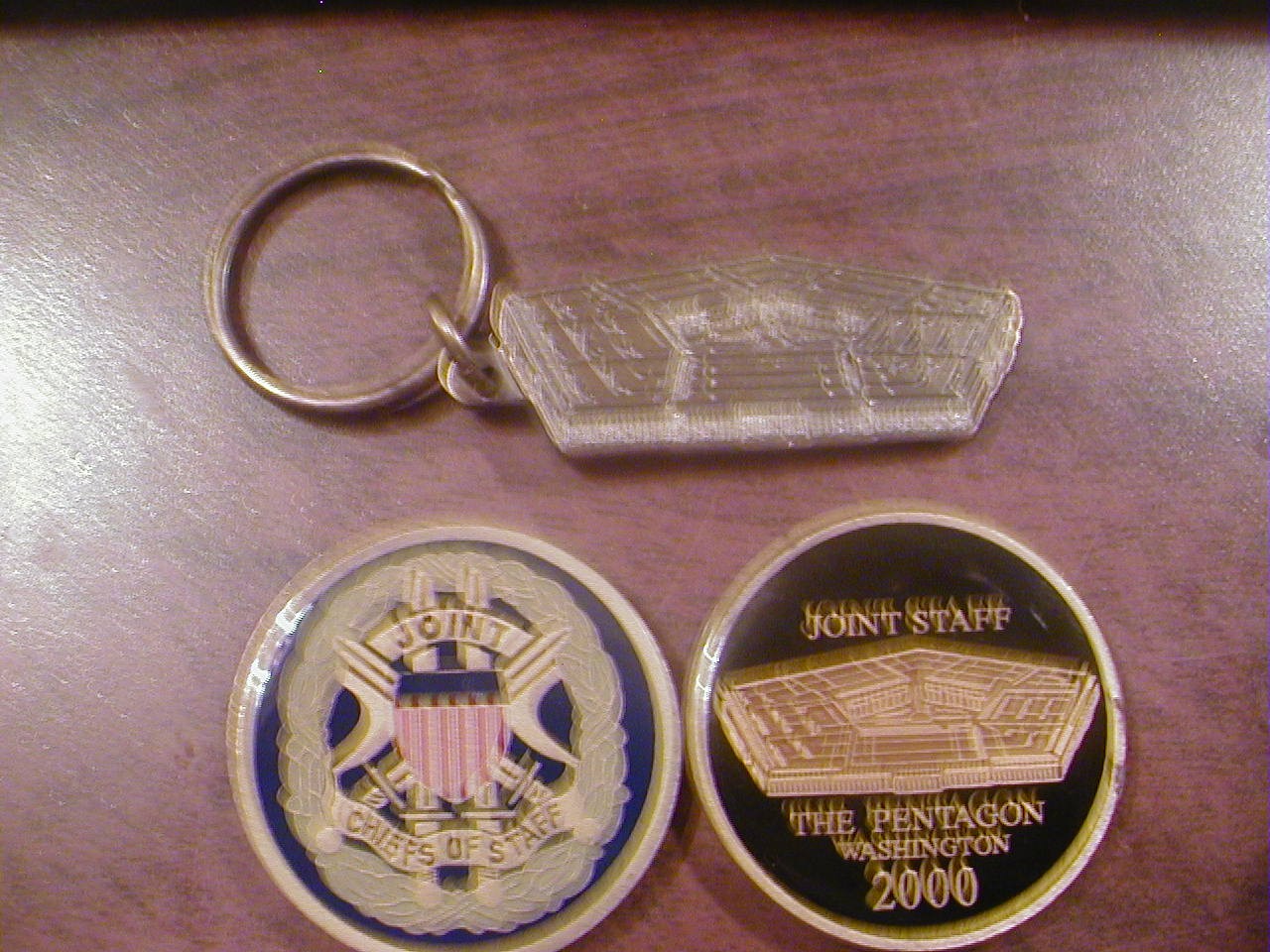 JOINT CHIEFS OF STAFF ** THE PENTAGON ** WASH. D.C. CHALLENGE COIN ...