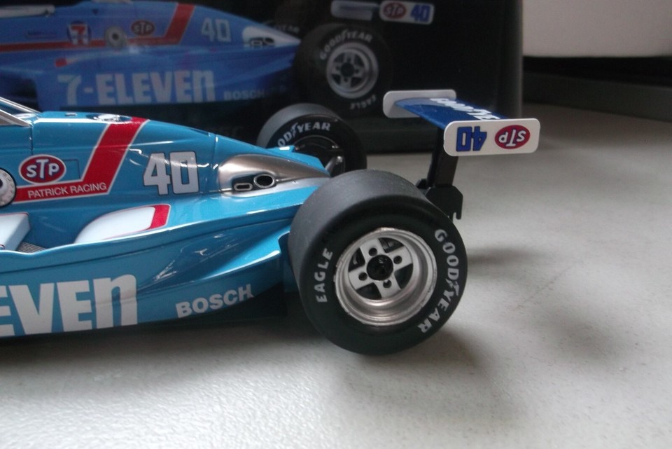 EMERSON FITTIPALDI ERROR CAR 7-ELEVEN MICHIGAN WINNER 1985 MARCH 85C ...