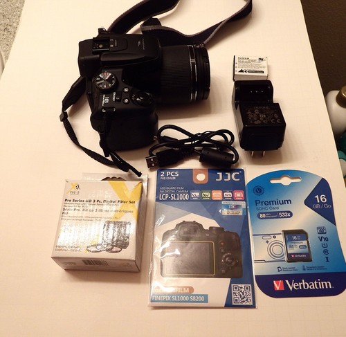 Fujifilm FinePix SL1000 16MP 50x Zoom Bridge Camera Tested Excellent ...