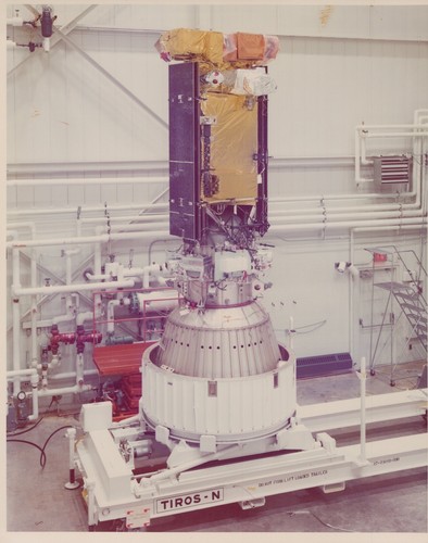 RARE RCA Astro Electronics 1977 TIROS-N Satellite Assembly NASA ...