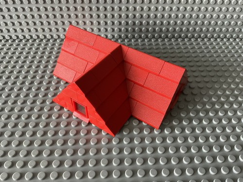 Lego Dachstein 3041 3037 3046 Dach Eisenbahn Fenster Rot City (35 ...