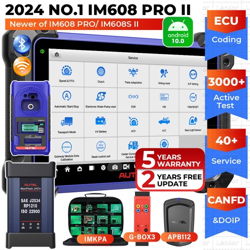 Autel MaxiIM IM608S II PRO IMMO KEY PROGRAMMING OBD2 Scanner GBOX3/APB112/IMKPA | eBay.de