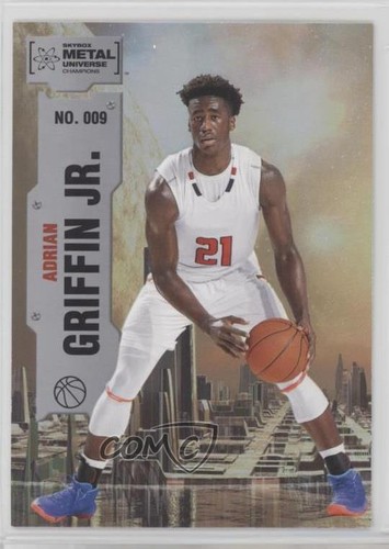 2022 Skybox Metal Universe Champions Spectrum AJ Griffin Adrian Jr ...