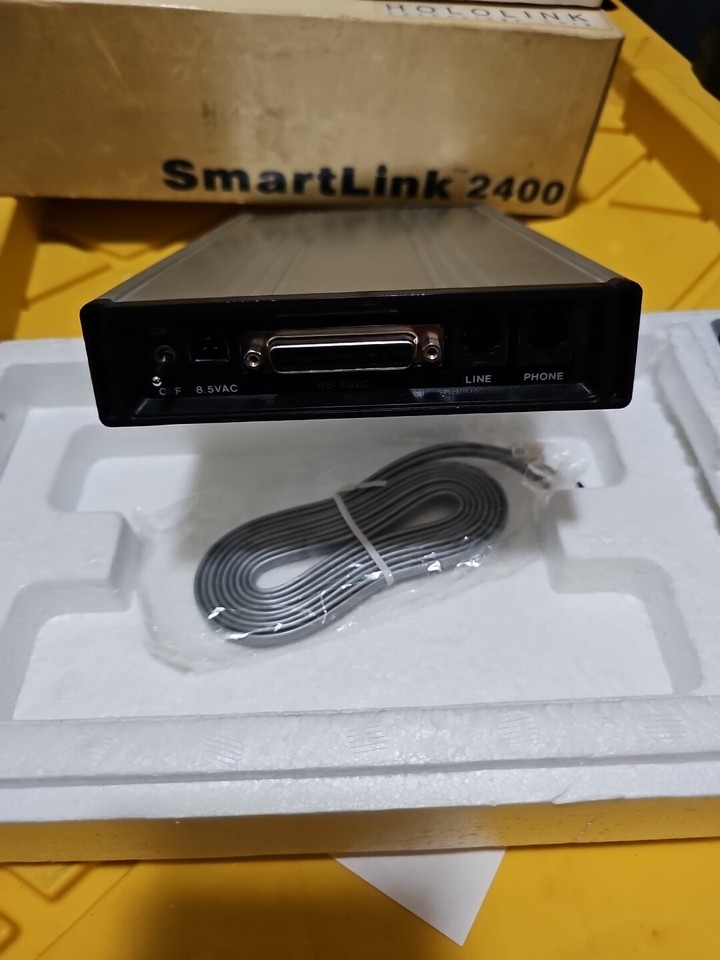Vintage smart modem smartlink 2400 CIB | eBay