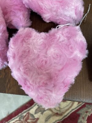 minky heart Stuffed bowl fillers | eBay