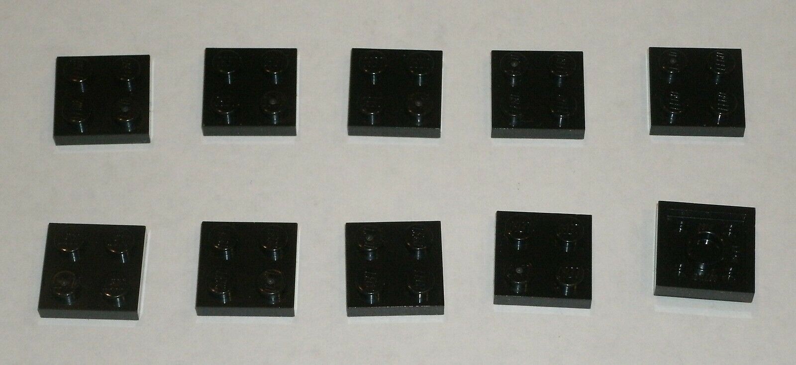 LEGO NEW 2x2 Black Plate (10x) 302226 Brick 3022 | eBay