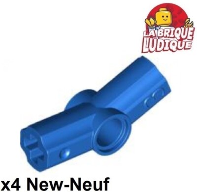 Lego Technic 4X Axle Pin Connector Angle 157.5° #3 Blue 32016 New | eBay