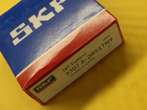 SKF Premium Quality 3307-A-2RS1TN9 Double Row Angular Contact Bearing ...