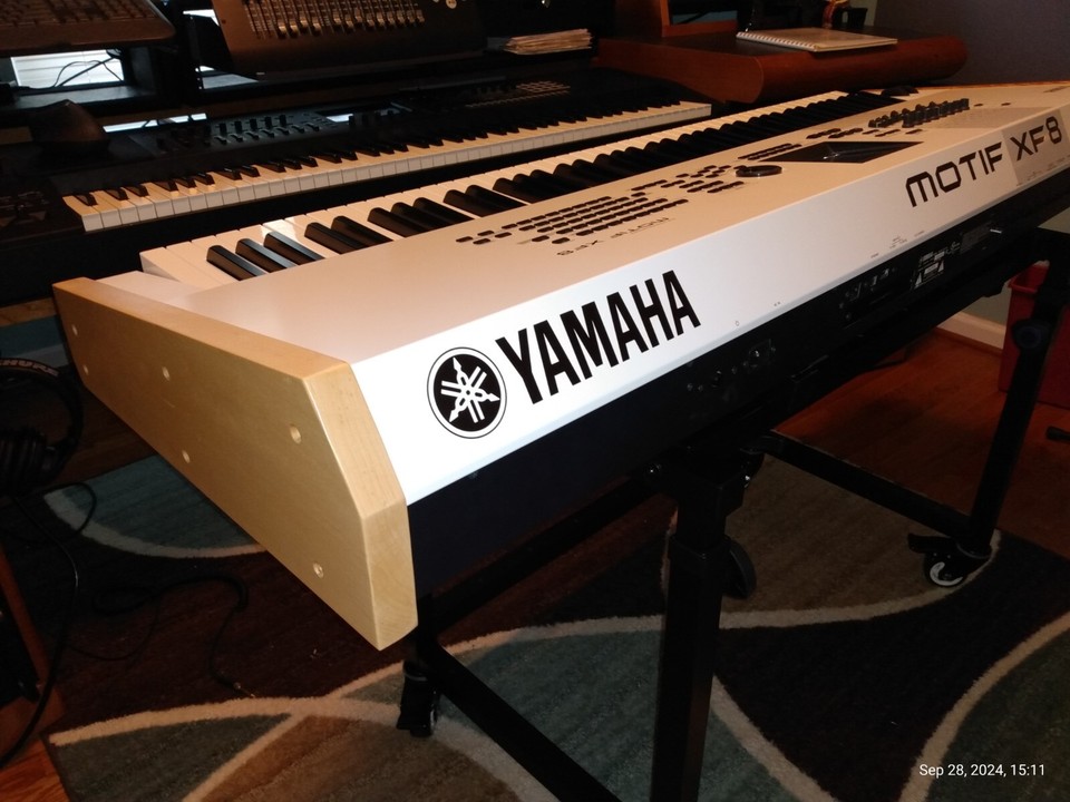 Custom Maple side panels for Yamaha Motif XS8, XF8 | eBay
