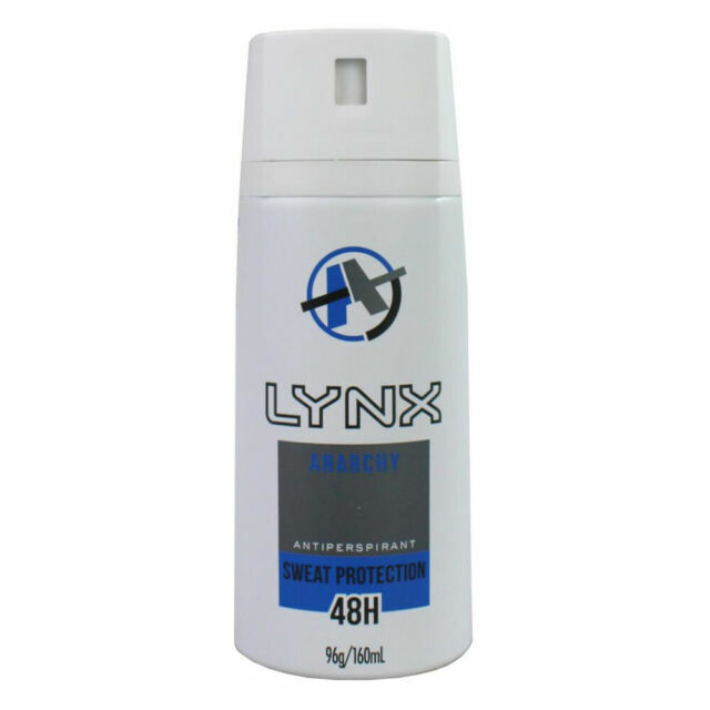 Lynx Anarchy Antiperspirant - 6x160ml for sale online | eBay Australia