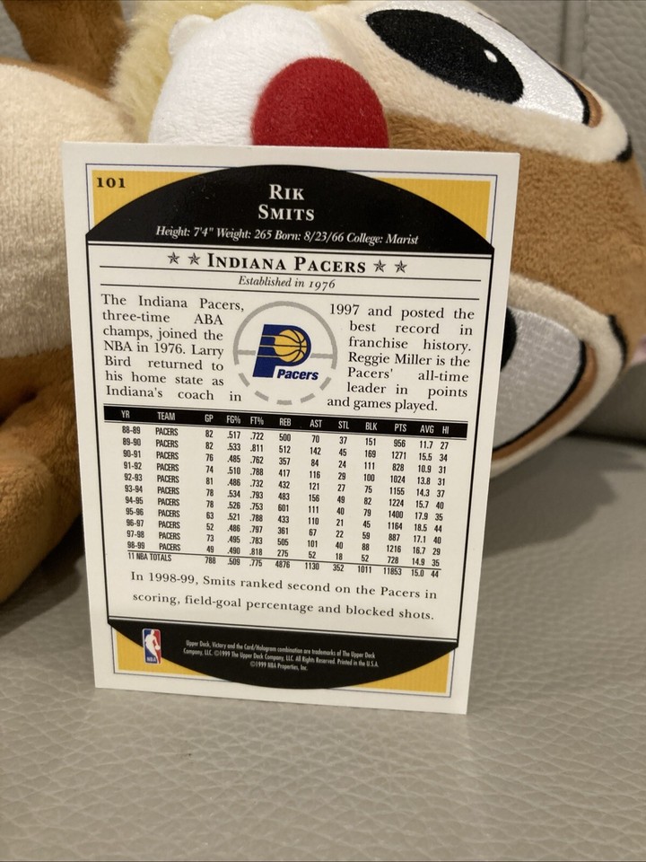 NBA 1999-00 Upper Deck 🏀 Victory Indiana Pacers Nederland Holland Rik ...