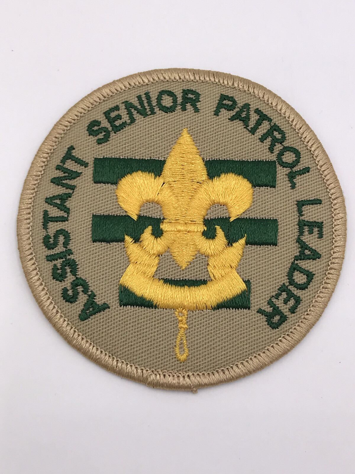 Vtg BSA Assistant Senior Patrol Leader Troop Position Boy Scout Patch ...