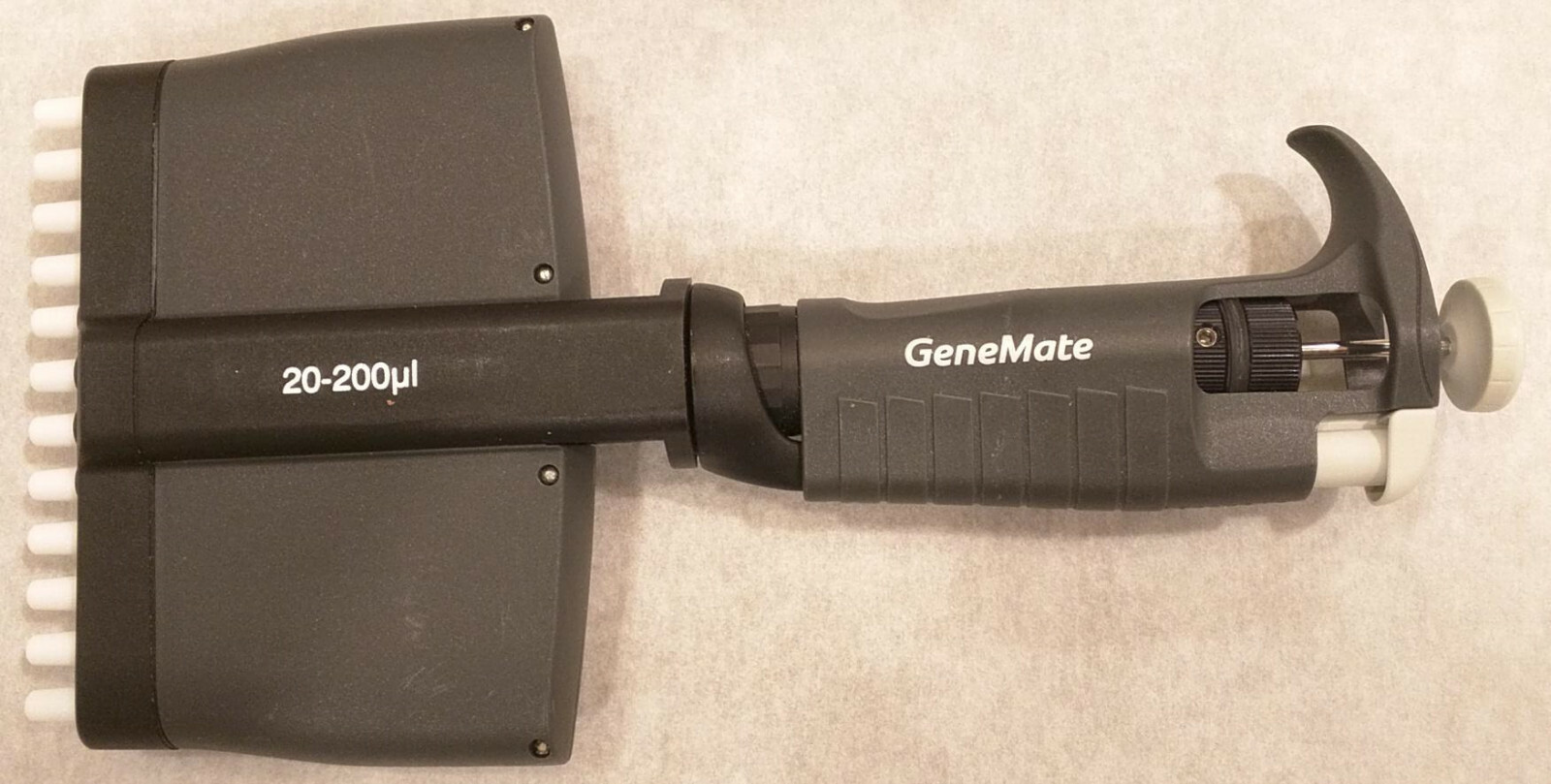 GeneMate BioExpress 12-channel autoclavable pipetter (pipettor), 20uL ...