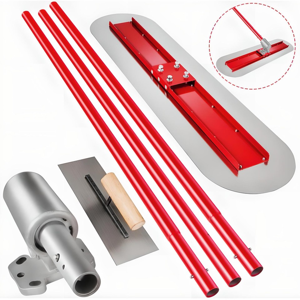 1200x300mm Bull Float Concrete Float Concrete Tool Trowel Float Handle ...