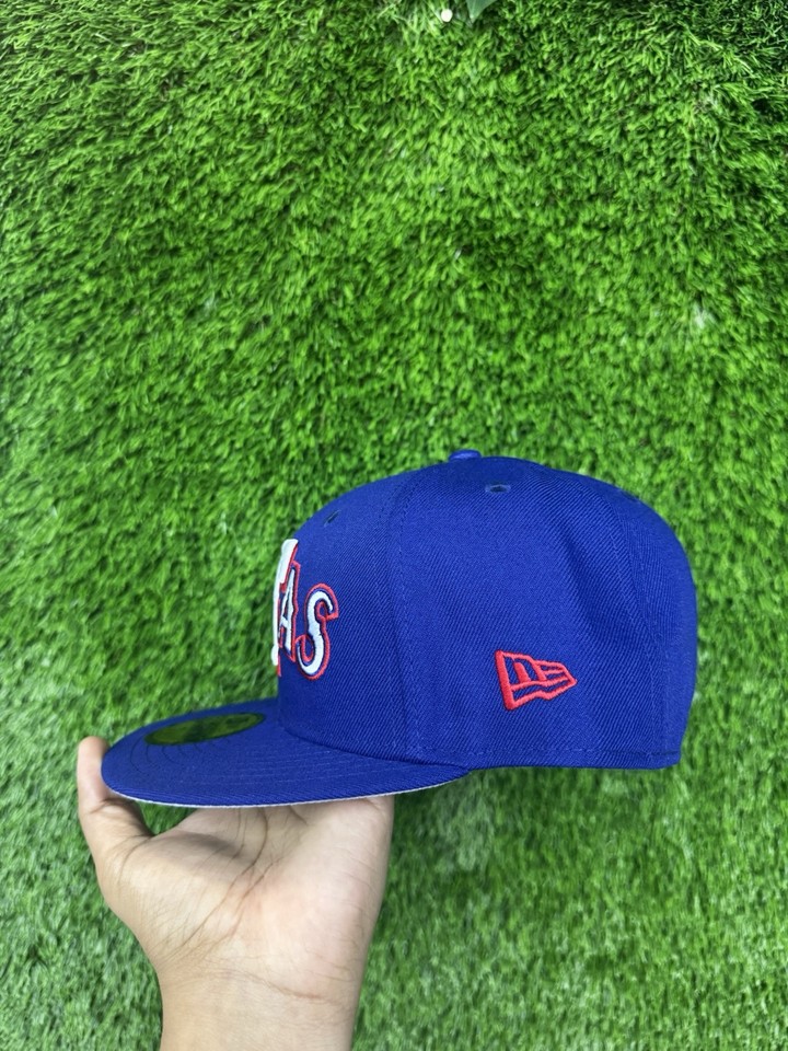 Brand New! Texas "TETAS" Rangers New Era Overlap Hat RARE!!! 7 1/8 ...