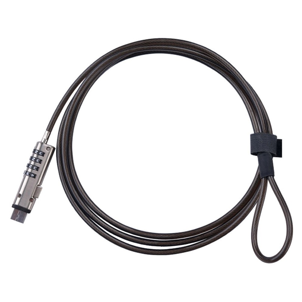 Laptop Cable Lock Notebook Computer Password Padlock for Devices | eBay ...