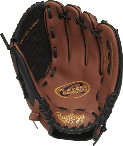 Rawlings 10.5 Youth Baseball Mitt Right Hand Throw Ages 6-8 Dark Tan ...