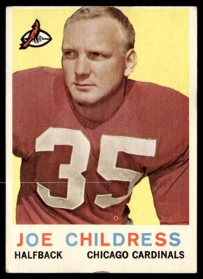 1959 Topps Joe Childress Chicago Cardinals #13 | eBay