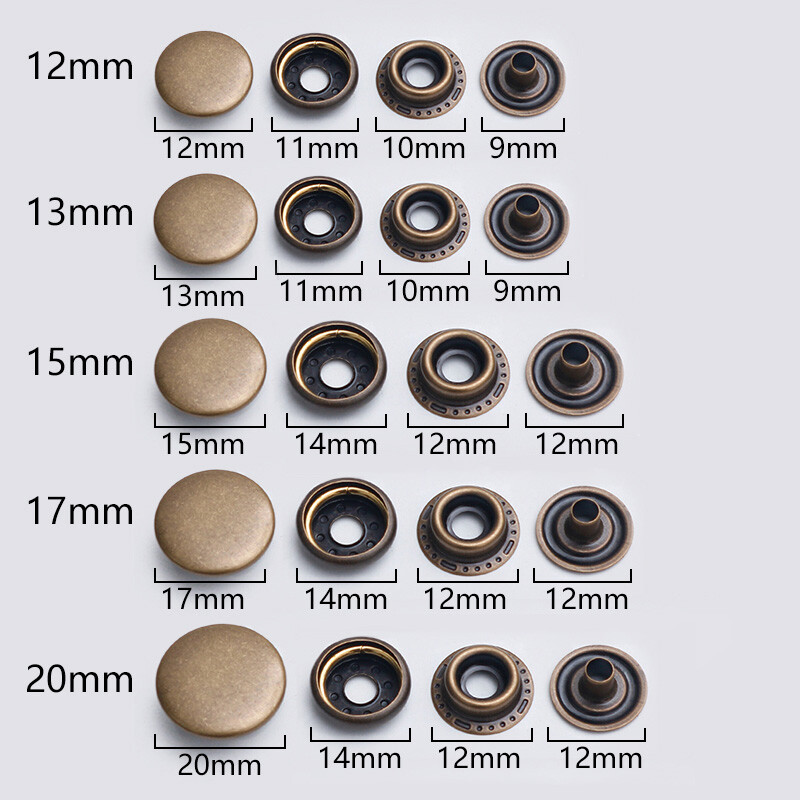 Button Snap Fasteners